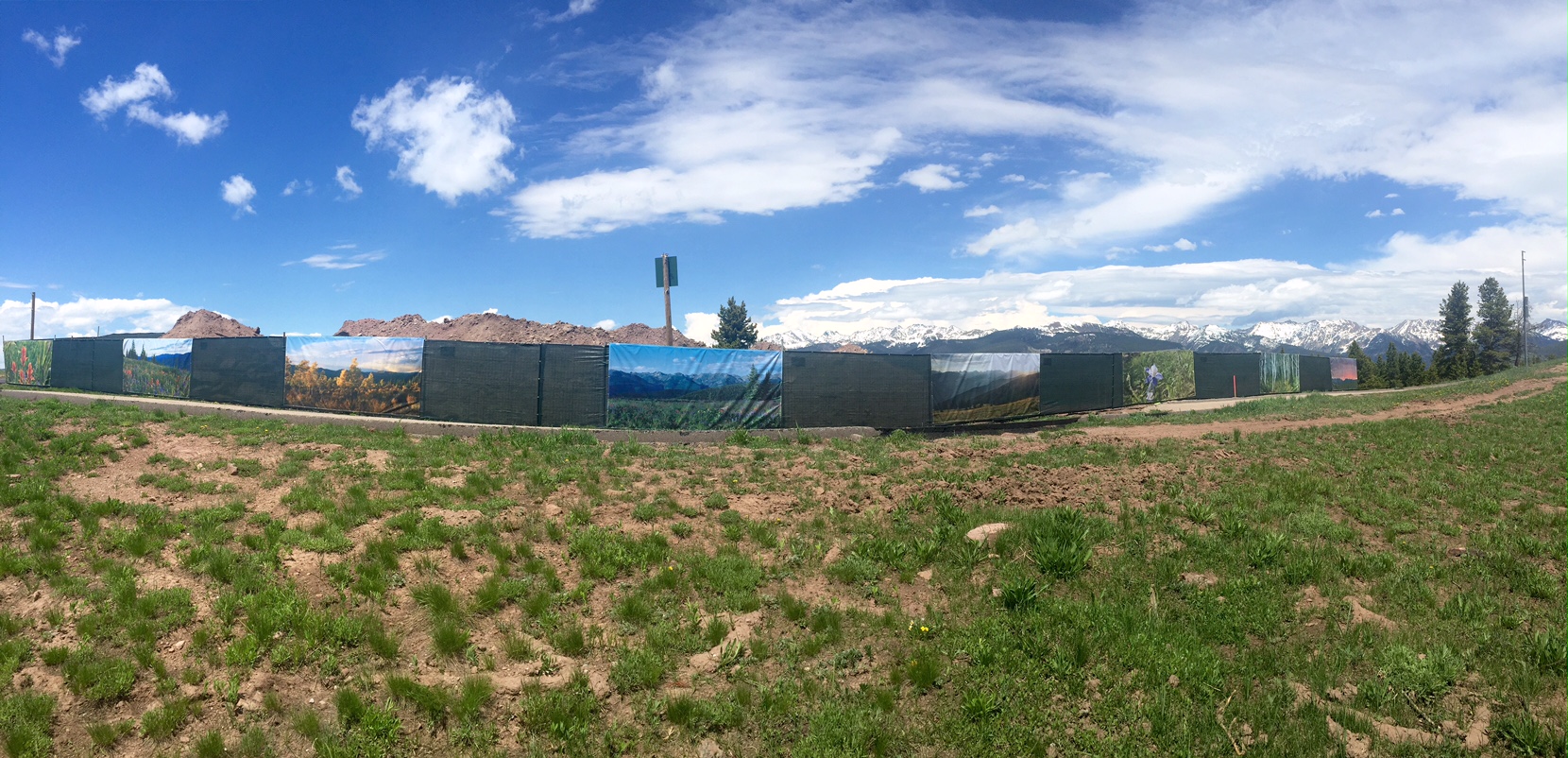 Vail Construction Banner Coaster Fencing | BrandHouse GFX, Inc ...